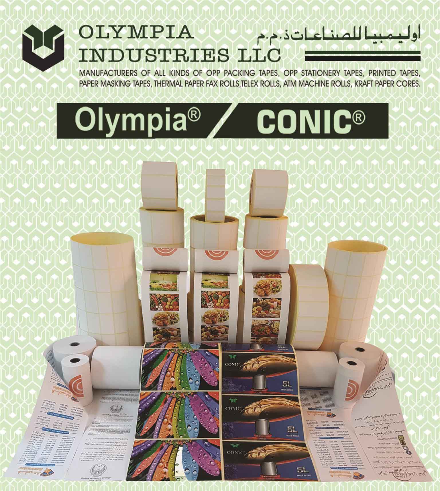 Thermal Printed Labels - Olympia Industries LLC